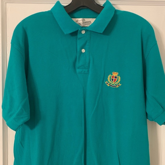 Sears | Shirts | Vintage Sears Roebuck Polo Wcrest Sz L | Poshmark